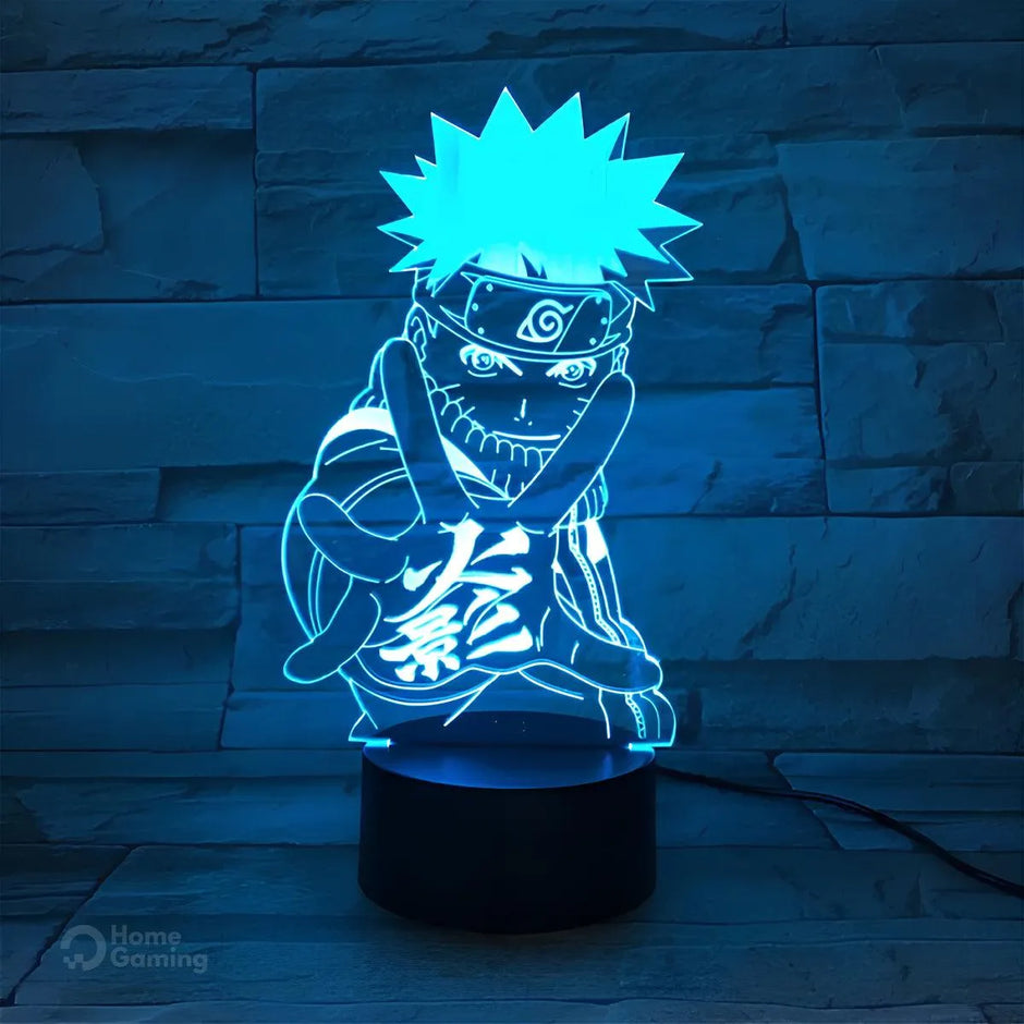 Lampe 3D LED - Veilleuse anime et manga - Home Gaming